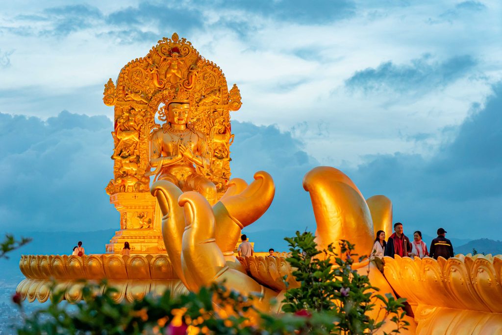 Maitreya Buddha Statue - Samten Hills